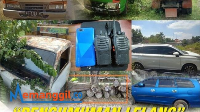 Kejari Kabupaten Blora Akan Lelang Barang Rampasan 2 Truk, 2 Mobil, 1 ...