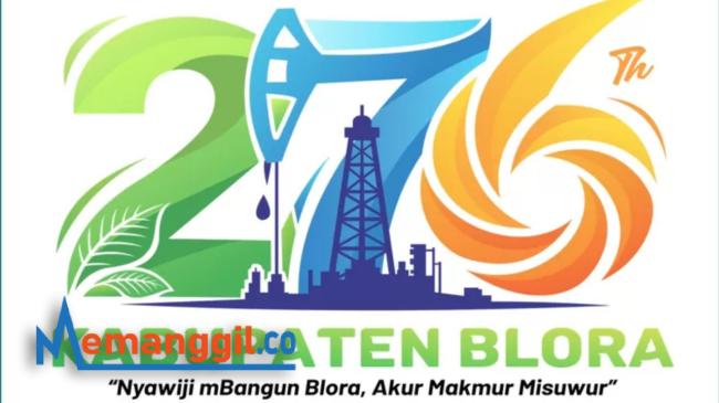 Makna di Balik Logo Hari Jadi ke-276 Kabupaten Blora
